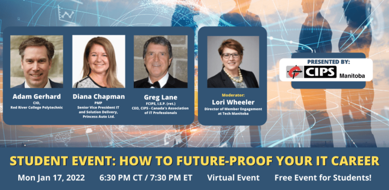 CIPS Manitoba Student Event: How to Future-Proof your IT Career – CIPS ...